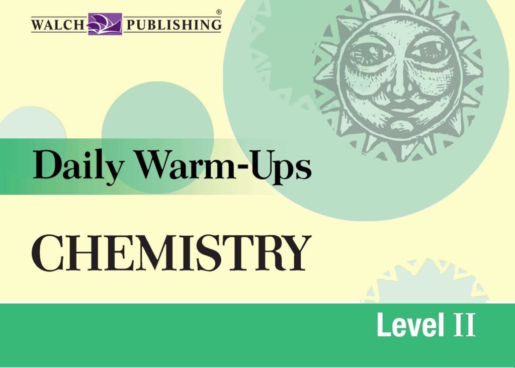 Daily Warm-Ups: Chemistry, Level II | BW Walch